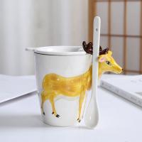 China Customized 3D Animal Ceramic Coffee Mug 450ml 15oz for Gift for sale