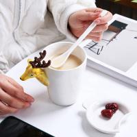 China Customized 3D Animal Ceramic Coffee Mug 450ml 15oz for Gift for sale
