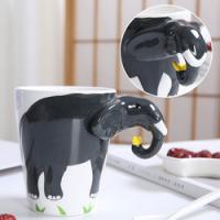 China Customized 3D Animal Ceramic Coffee Mug 450ml 15oz for Gift for sale
