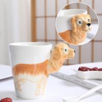 China Customized 3D Animal Ceramic Coffee Mug 450ml 15oz for Gift for sale