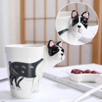 China Customized 3D Animal Ceramic Coffee Mug 450ml 15oz for Gift for sale