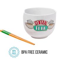 China Customized 5 Inch Ceramic Ramen Noodle Bowl Set with Chopsticks OEM Microwave Safe for sale