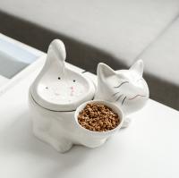 China 2L Water Capacity Ceramic Pet Bowl Automatic Multifunctional for sale