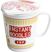 China Wholesale Porcelain Ramen Bowl Set with Lid 2pcs Reusable Easy Clean Instant Noodle Bowl OEM for sale