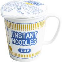 China Wholesale Porcelain Ramen Bowl Set with Lid 2pcs Reusable Easy Clean Instant Noodle Bowl OEM for sale