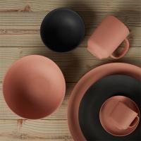 China ODM Under Glazed Ceramic Plates Sets , European Style Matte Ceramic Dinnerware for sale