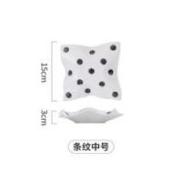 China Luxury Nordic Style Ceramic Plate Set 20cm 15cm 10cm Bohemian Dinnerware for Restaurant Hotel for sale