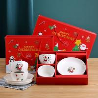 China Customizable Ceramic Home Decoration Tableware For Christmas Gift for sale