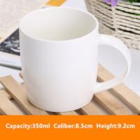 China Customized LOGO Ceramic Anniversary Gift Mugs For Coffee Tea for sale