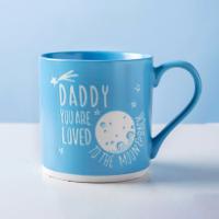 China European Style Ceramic Milk Mug 320ml New Bone China Coffee Cup Microwave Safe for sale