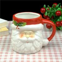 China 400ml Ceramic Christmas Mug Creative 3D Animal Couple Coffee Cup Gift for sale