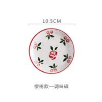 China Nordic Style Hand Painted Porcelain Dinnerware Set 12 Piece Ceramic Plates Bowls for Hotel Restaurant for sale
