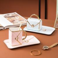 China Custom Luxury Ceramic Mug With Spoon Gold Handle 310ml Capacity for sale