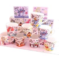 China Cartoon Porcelain Ceramic Coffee Mug 230ml for Student Milk Juice Tea OEM ODM for sale