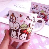 China Cartoon Porcelain Ceramic Coffee Mug 230ml for Student Milk Juice Tea OEM ODM for sale