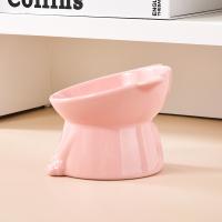 China Lead Free Ceramic Pet Bowl Eco Friendly Durable Pet Food Bowl 1-2 Cups 1.5-2.5 Lbs for sale