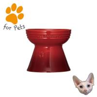 China Eco Friendly Ceramic Pet Bowl 2 Cup Capacity Non Slip Bottom Easy Clean Custom Logo for sale