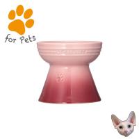 China Eco Friendly Ceramic Pet Bowl 2 Cup Capacity Non Slip Bottom Easy Clean Custom Logo for sale