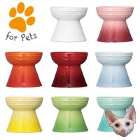 China Eco Friendly Ceramic Pet Bowl 2 Cup Capacity Non Slip Bottom Easy Clean Custom Logo for sale