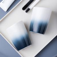 China White Ceramic Bathroom Set 5 Piece Simple Design Modern Home Accessories for sale