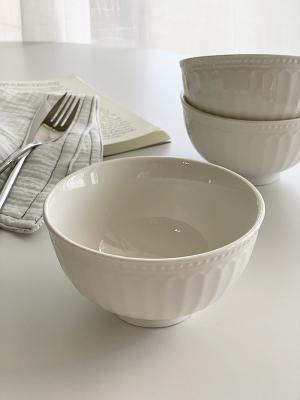 China Hanford Ceramic Oven Bowl 500ml Heat Resistant Baking Dish SGS Certified for sale