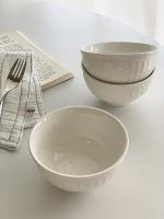 China Hanford Ceramic Oven Bowl 500ml Heat Resistant Baking Dish SGS Certified for sale