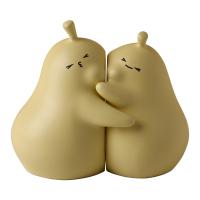China Customizable White Ceramic Anniversary Gift Eco Friendly Modern Decoration 1 Piece for sale