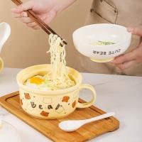 China Temperature Resistant Ceramic Bowl With High Durability And Custom Capacity for sale