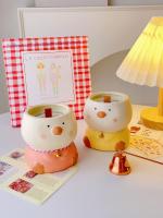 China White Ceramic Candle Jar 500ml with Lid Smokeless Flame Retardant Gift Box for sale