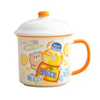 China BPA Free Ceramic Coffee Mugs 350ml Microwave Dishwasher Safe Customizable for sale