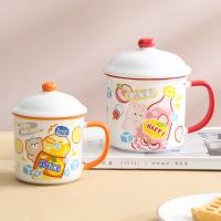 China BPA Free Ceramic Coffee Mugs 350ml Microwave Dishwasher Safe Customizable for sale