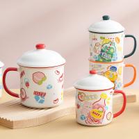 China BPA Free Ceramic Coffee Mugs 350ml Microwave Dishwasher Safe Customizable for sale