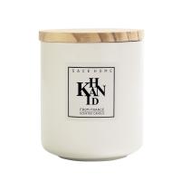 China 500ml Ceramic Candle Jar For Home Decoration for sale
