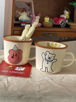 China Multifunctional Portable Ceramic Coffee Cups Microwave Dishwasher Cold Resistant for sale