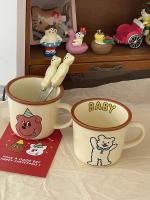 China Multifunctional Portable Ceramic Coffee Cups Microwave Dishwasher Cold Resistant for sale
