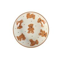 China 2.5 Lbs Ceramic Kitchenware Tableware Set With Customer For Usage Plates And Bowls for sale