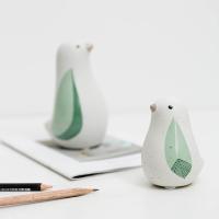 China Custom Ceramic Bird Ornament Glazed Nontoxic Home Decoration 500 Pcs MOQ for sale