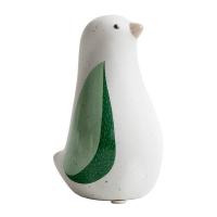 China Custom Ceramic Bird Ornament Glazed Nontoxic Home Decoration 500 Pcs MOQ for sale