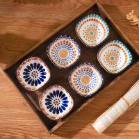 China BSCI Ceramic Plates Dinnerware Sets Bowl With Decal Dishes for sale