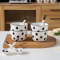 China European Fine Ceramic Tableware 4 Pcs Stoneware Dinner Set Crockery Dinnerware Sets for sale