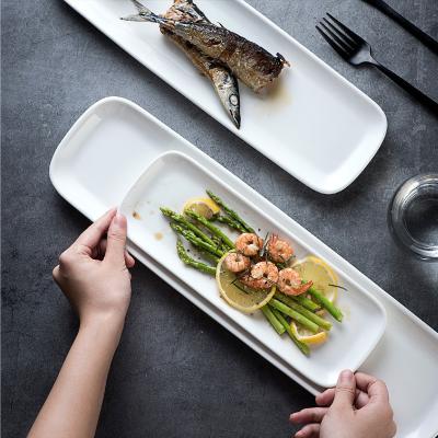 China White Nobility Ceramic Dinnerware Set Tableware Bowl Plate Soup Dish Serving Plating for sale