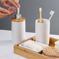 China Embossed Ceramic Bathroom Accessories Set Luxury Golden Custom Design for sale
