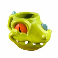 China Ceramic Dinosaur Mug 350ml Heat Resistant Cartoon Animal Coffee Cup BPA Free for sale