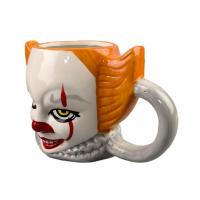 China Custom Ceramic Coffee Mug 11oz Heat Resistant Microwave Safe BPA Free Halloween Clown Design for sale