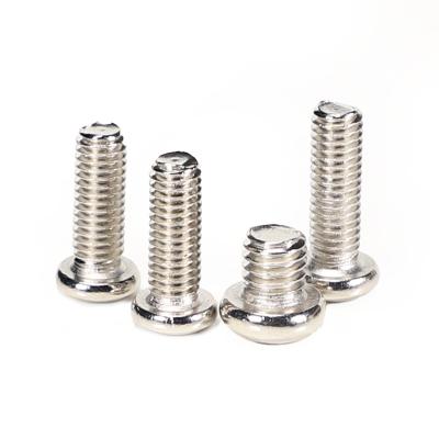 China Nickel Plated Carbon Steel PM Pan Head Phillips Machine Screws M3 M4 M5 M6 Wholesale Furniture Screws for sale