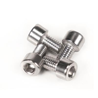 China Stainless Steel Cup Head Hex Socket Cap Screws M4 M6 M8 Bolts Fasteners for sale