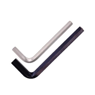 China Nickel-plated hexagonal flat-head hexagonal screwdriver tool, black hexagonal key ball-head hexagonal wrench, wholesale for sale