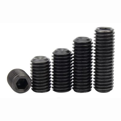 China Grade 12.9 Headless Hexagon Socket Set Screws M2-M12 Forcing Screws High Strength for sale