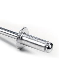 China Half Round Head Aluminum Iron Split Blind Rivets M4 M6 Countersunk Bulk Wholesale for sale