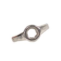 China 201 Stainless Steel Wing Nut Butterfly Nut Hand Tighten Threaded Fastener, M3 M4 M5 M6 M8 M10 M12 Metric Thread Wing Nuts, Corrosion Resistant Thumb Nuts For Machinery, Furniture, Pipeline Installatio for sale